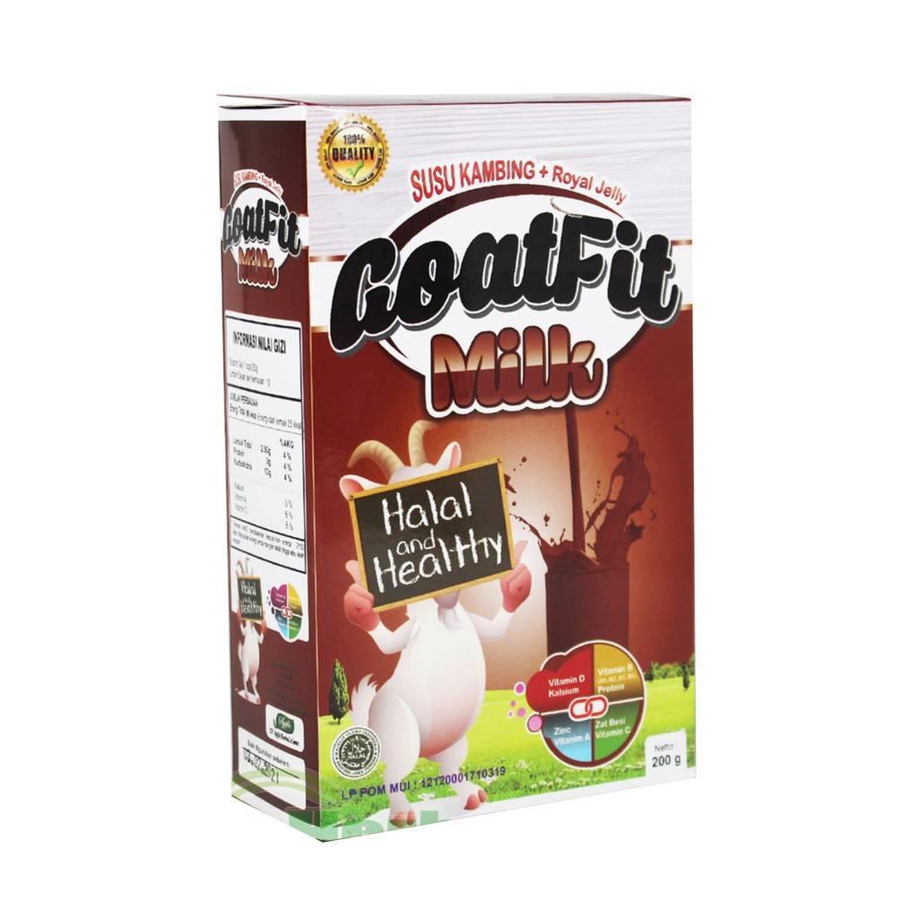 Jual Susu Etawa Goatfit Rasa Cokelat 200g Manis - Aliya