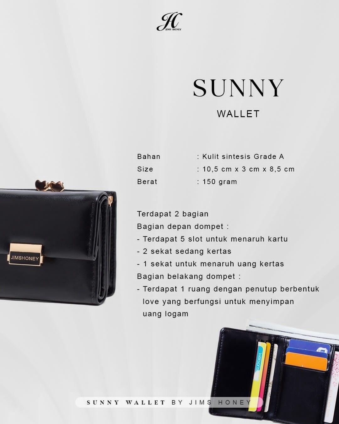 Jual New Sunny Plus Wallet 150 Gr Hotpink - Jims Honey