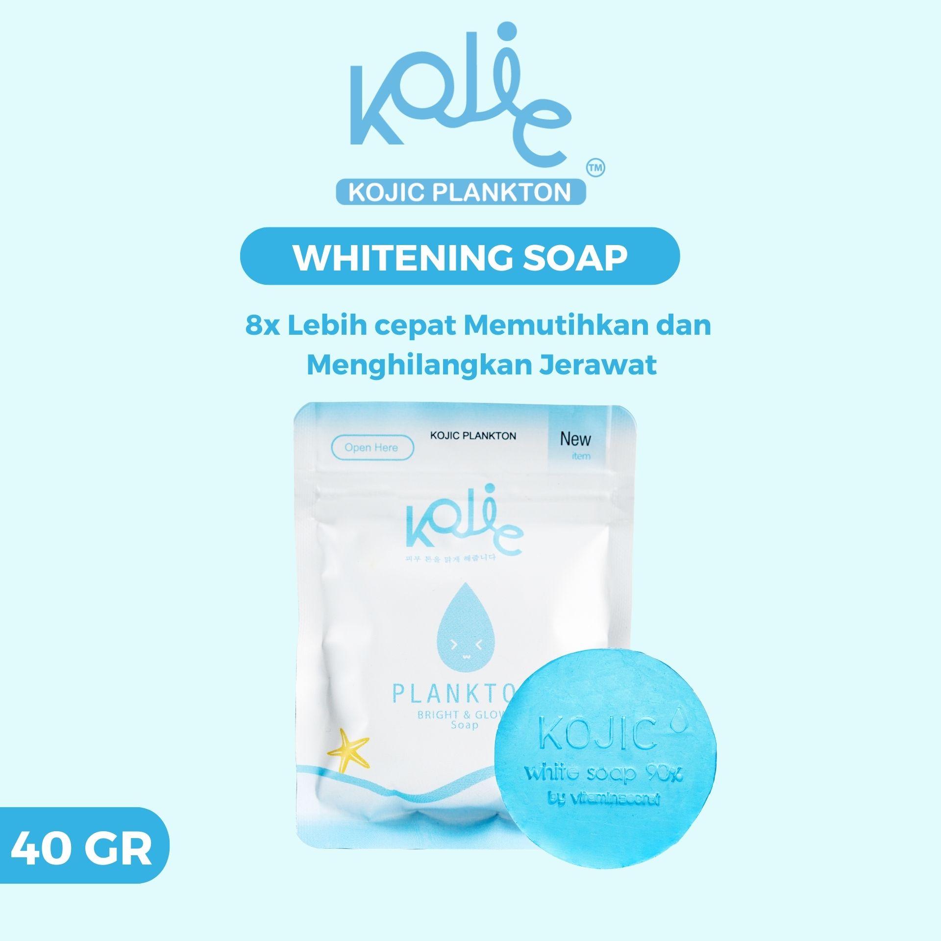 KOJIC PLANKTON - BRIGHT & GLOW 90 GR Soap - Harga Reseller Termurah ...