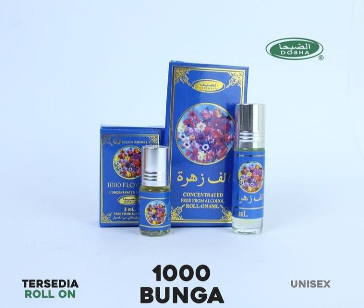 Dobha Parfume - Roll On 1000 BUNGA 6 ML Non Alkohol