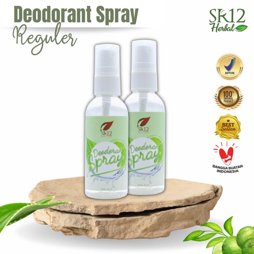 SR12 Herbal Skincare - Deodorant Spray 60ml Reguler - Harga Reseller ...