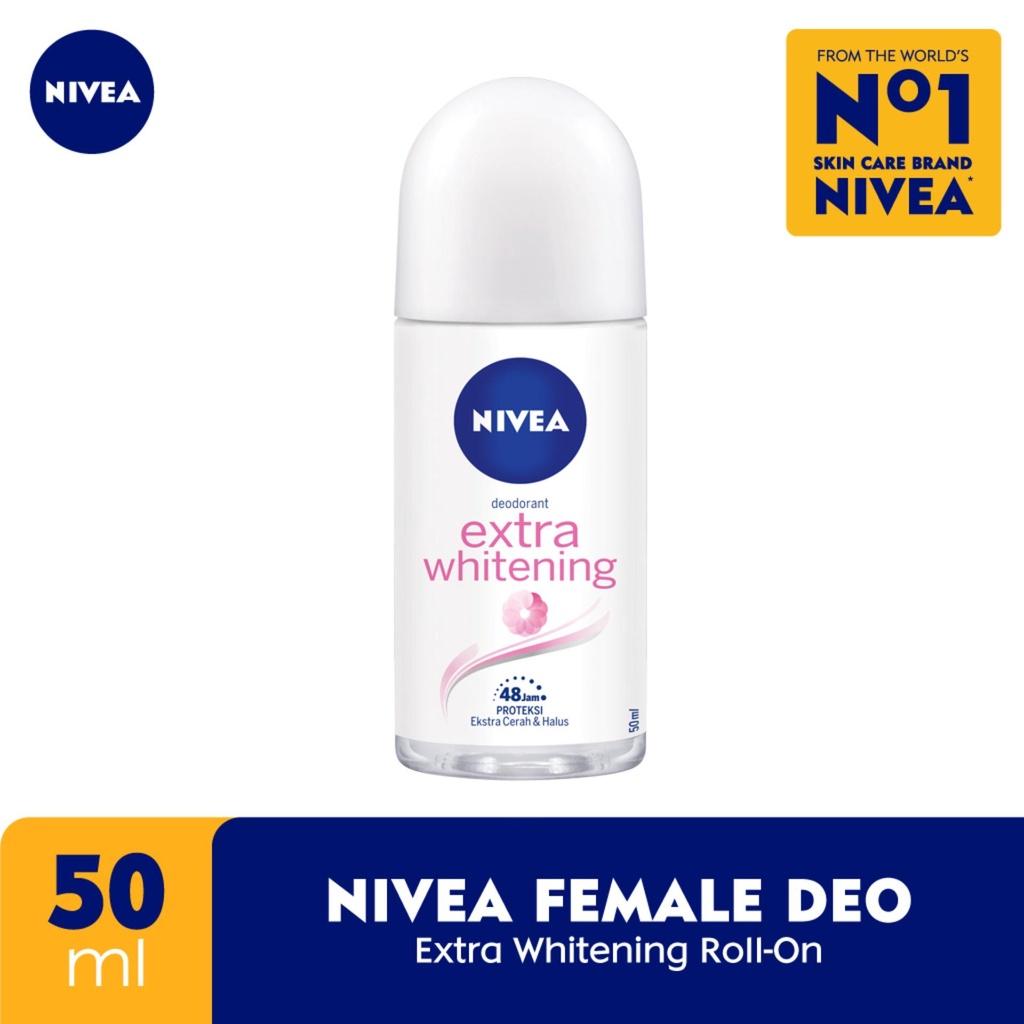 Nivea - NIVEA - Extra Whitening Deodorant Roll On 50ml Putih