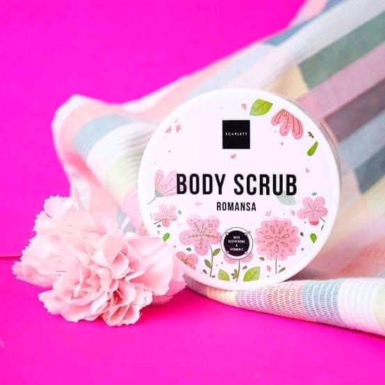 Scarlett Whitening - Body Scrub Romansa x Putih - Harga Reseller ...