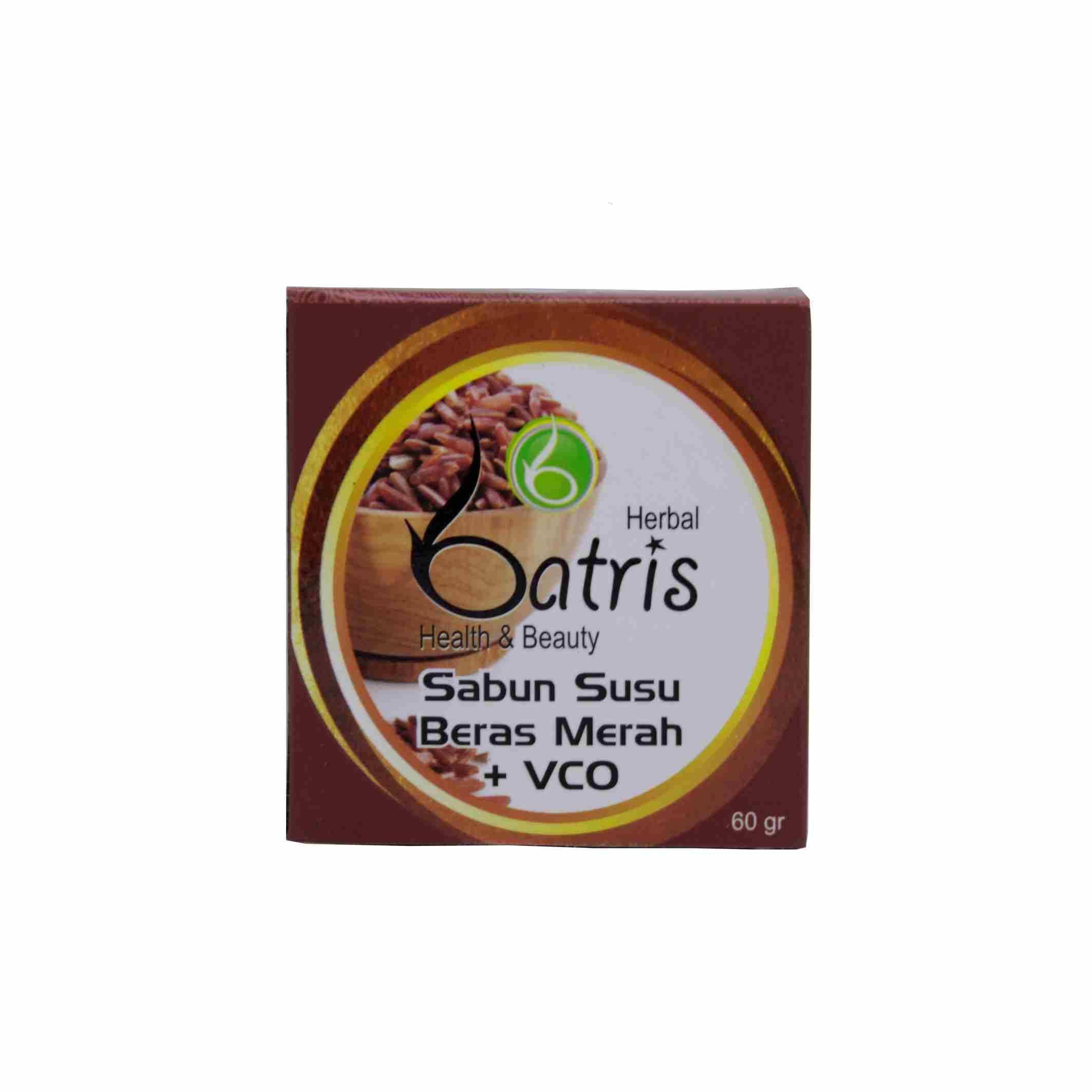Batris Sabun Beras Merah + Susu 60 gr - Harga Reseller Termurah Juli 2025