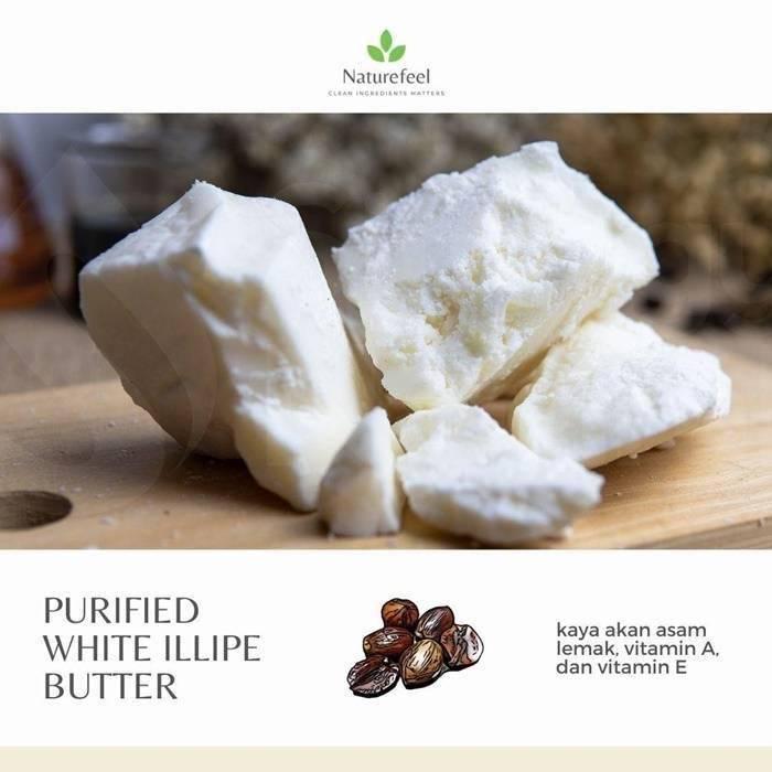 Naturefeel 6 - Purified White Illipe Butter 200 gr - Harga Reseller ...