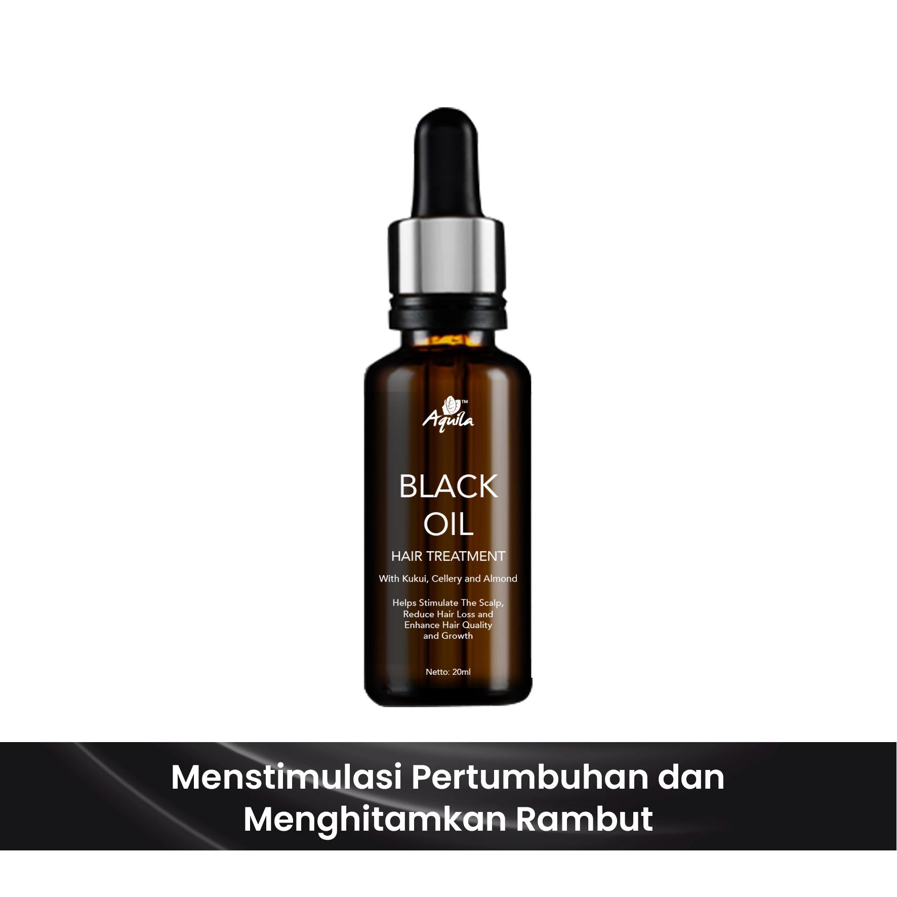 Aquila Black Oil/Hair Care/Oils/Vitamin Rambut/Rambut Rontok ...