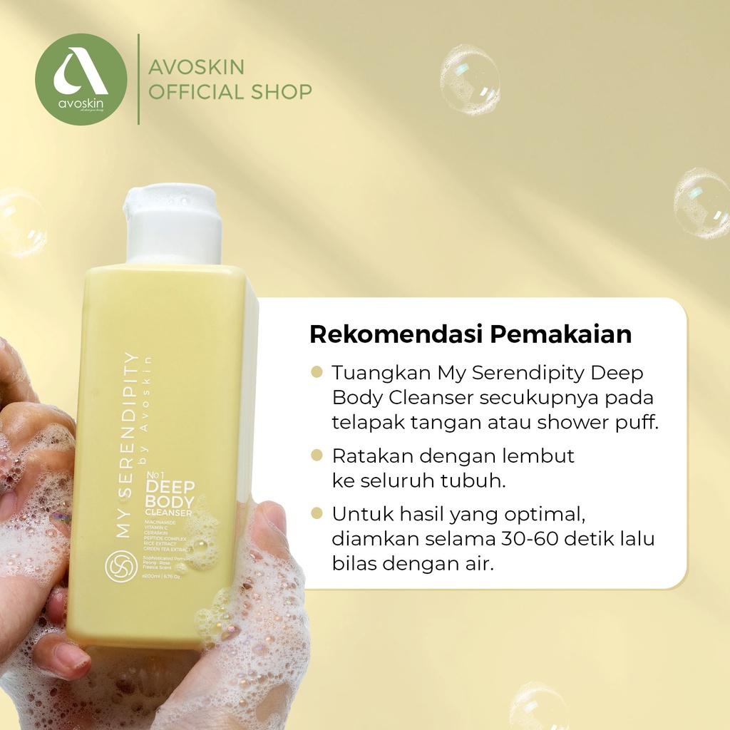 AVOSKIN OFFICIAL - MY SERENDIPITY NO.1 DEEP BODY CLEANSER NIACINAMIDE ...