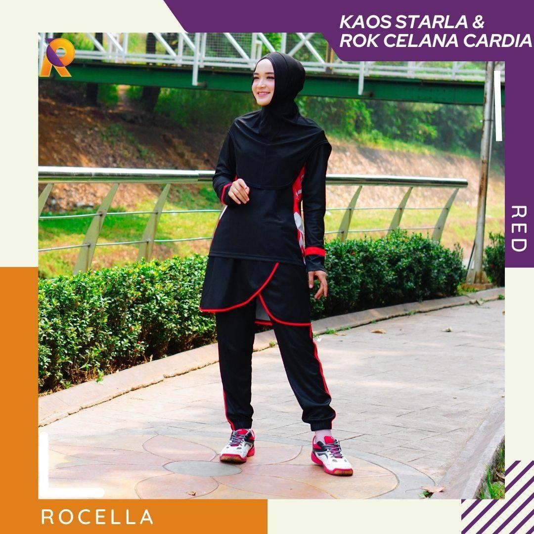 ROCELLA - Rocella Setelan Starla Cardia S M Red