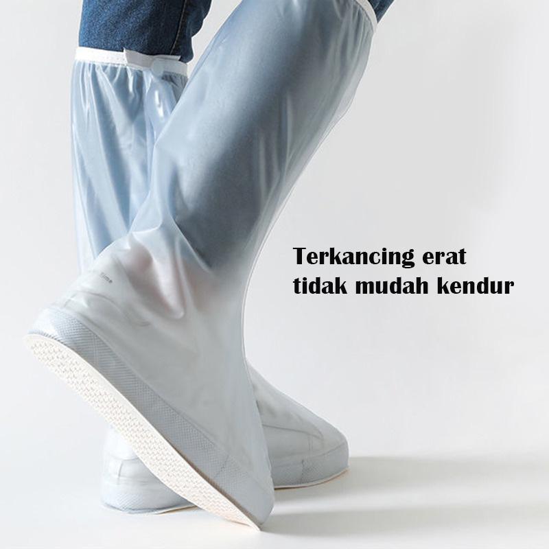 RUMAH RAYA - Rain Cover Hujan Sepatu Waterproof Size XL - H-213 XL White