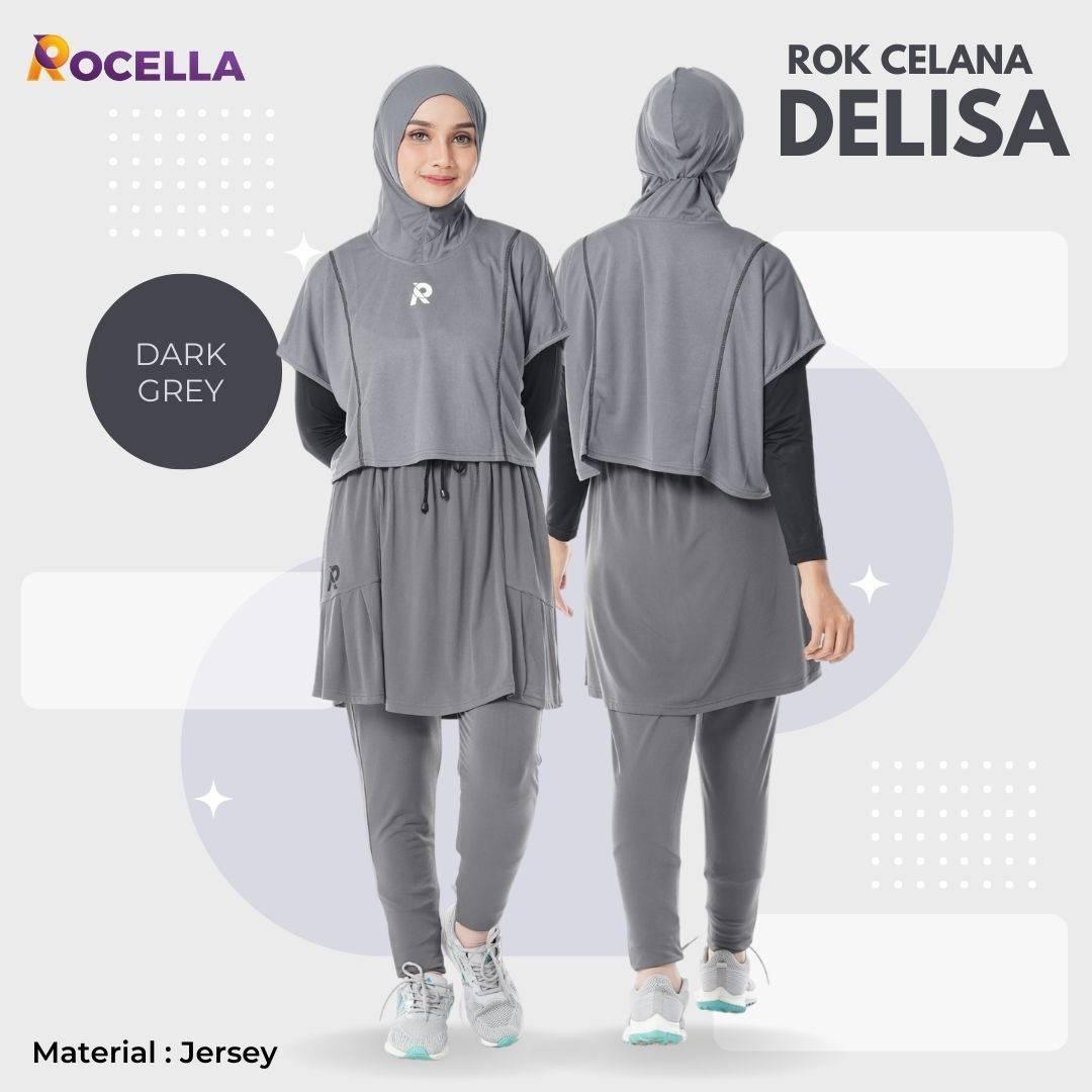 ROCELLA - Rocella Rok Celana Delisa XXL XXXL Dark Grey - Harga Reseller ...