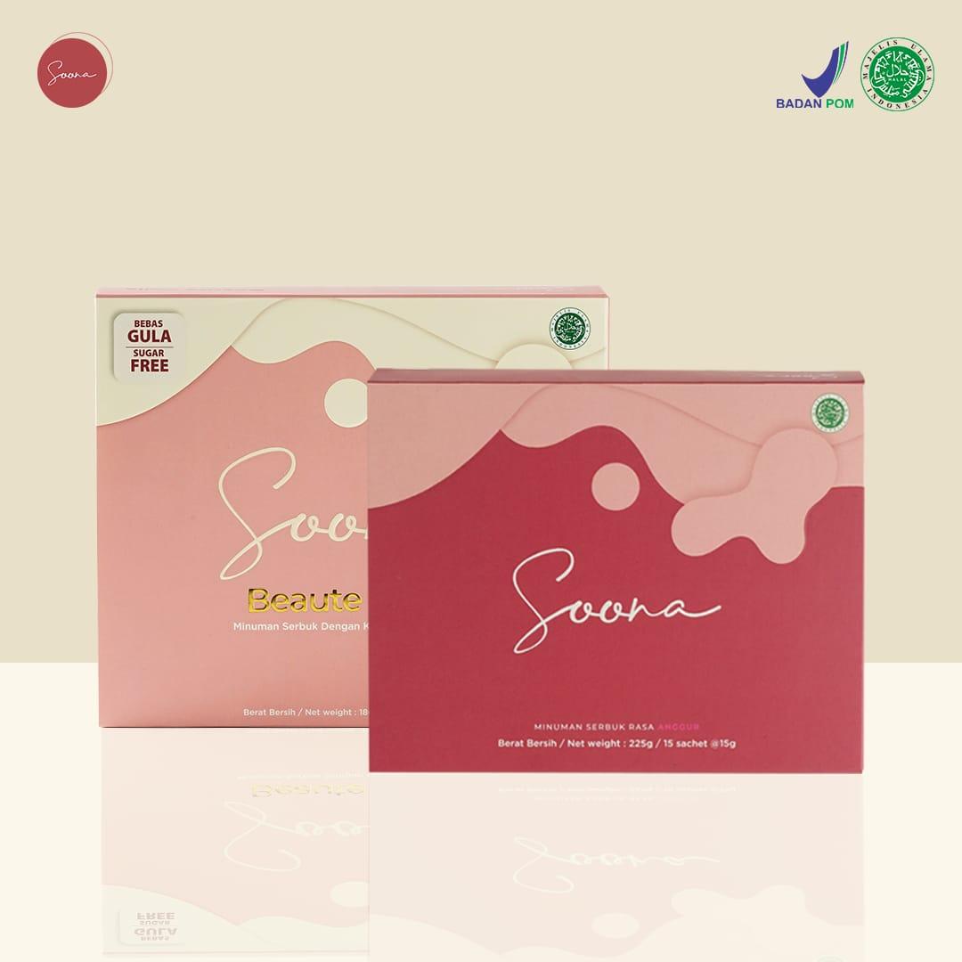 Soona - Bundling Soona Anggur dan Soona Beaute Colla 600gr Anggur dan ...
