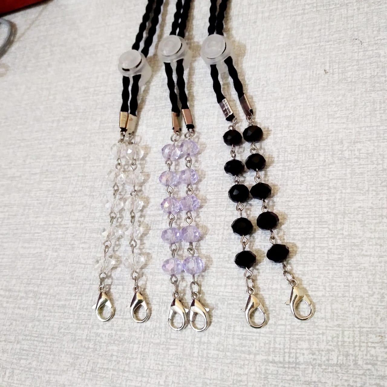 Jual ALMIRA STORE - Strap Masker Manik Crystal / Kalung Tali Masker ...