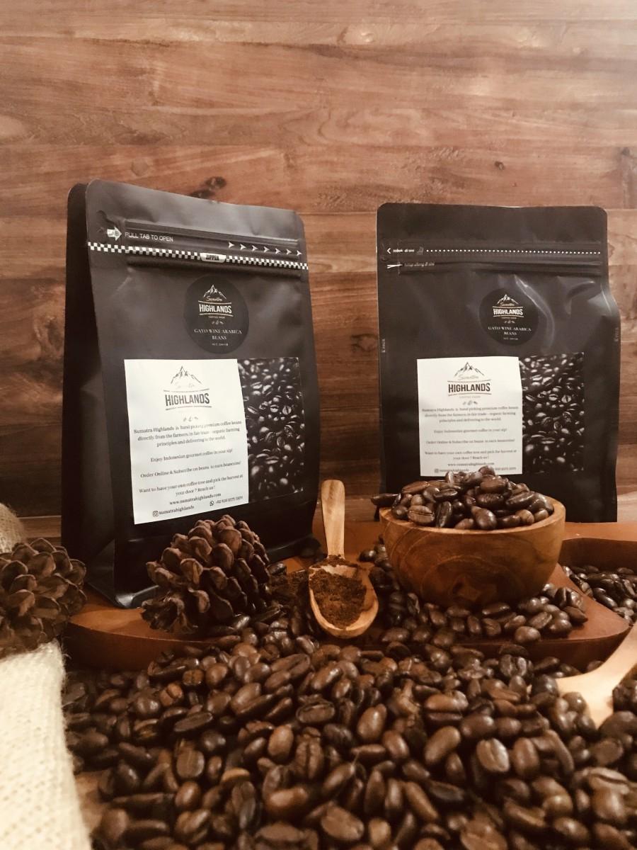 Sumatra Highlands - KOPI BIJI GAYO WINE ARABICA PREMIUM COFFEE BIJI ...