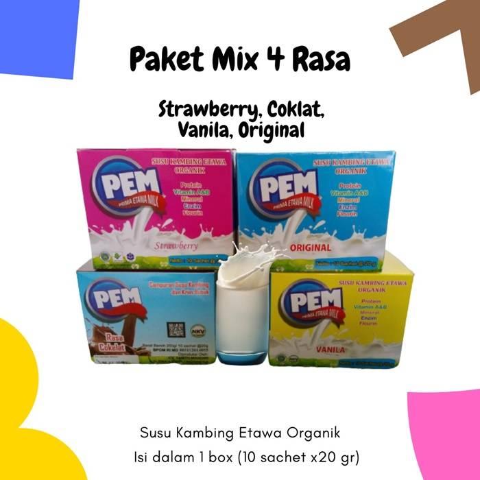 Digital Salam Media - Prima Etawa milk 4 rasa (isi 4box) 200 gr - Harga Reseller Termurah ...