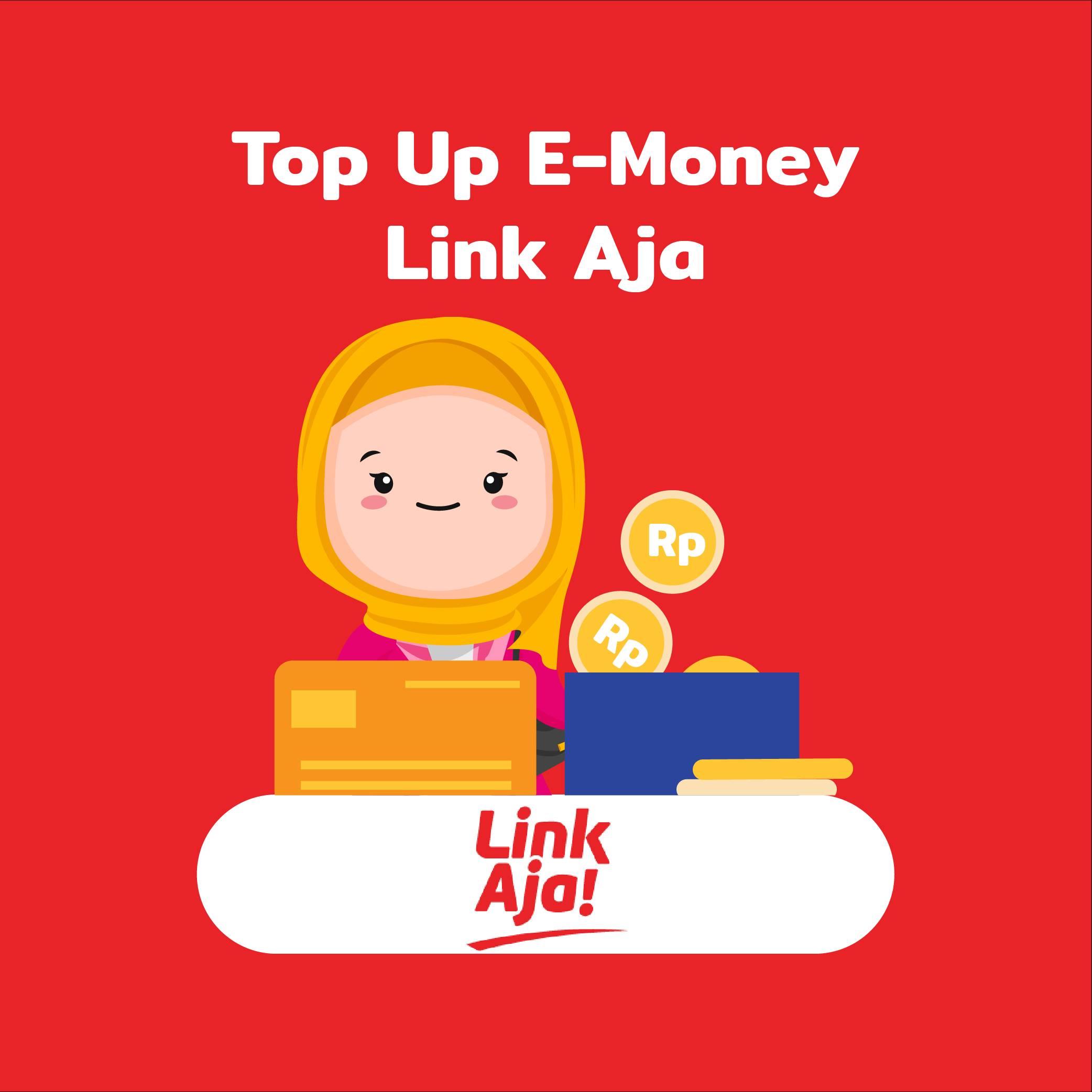 Top Up E-Money Link Aja 20.000 - Harga Reseller Termurah Januari 2025