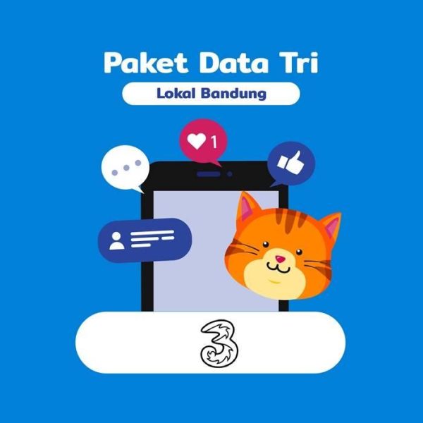 Paket Data Tri Lokal Bandung 300 MB - Harga Reseller Termurah Januari 2025