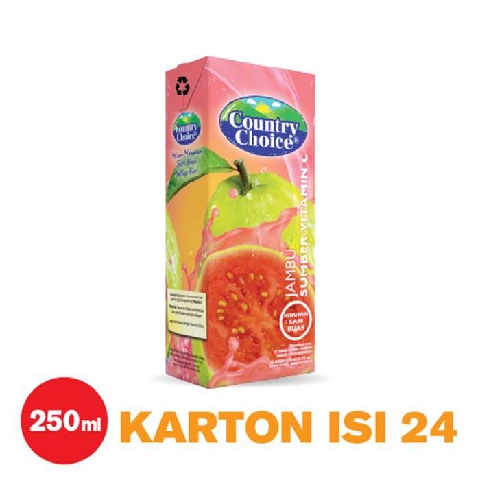 Sosro KSI Country Choice 250ml Jambu 24 pcs - Harga Reseller Termurah ...