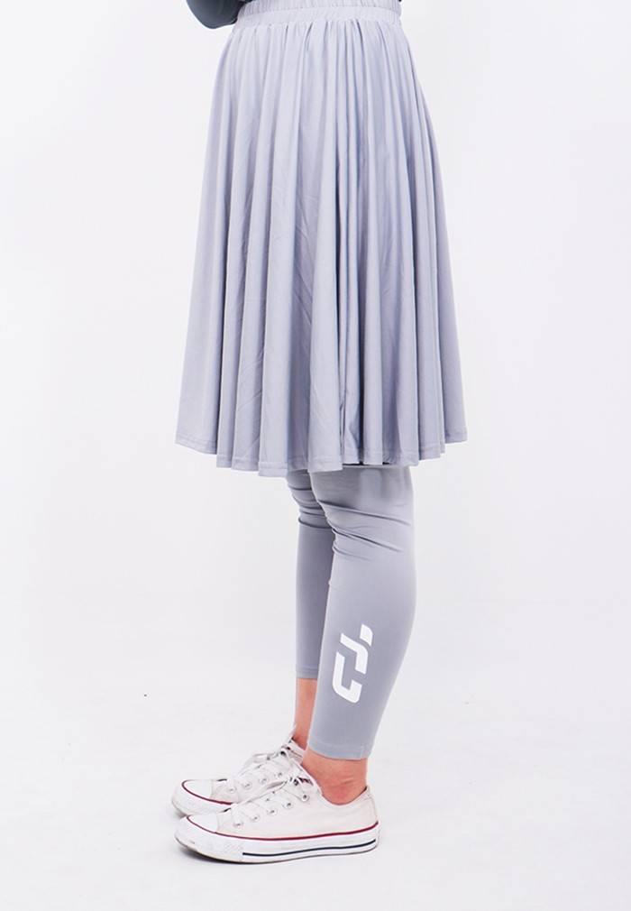 Td Active - LB056 Leging Rok Olahraga Dual Layer (2-In-1) S Abu Muda ...