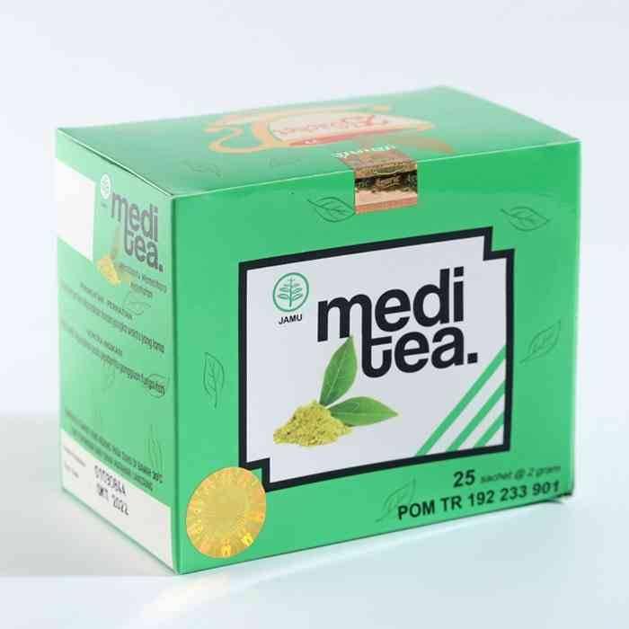 Meditea - Paket 3 Box Teh Hijau Untuk Anti Kanker, Antioksidan Dan ...