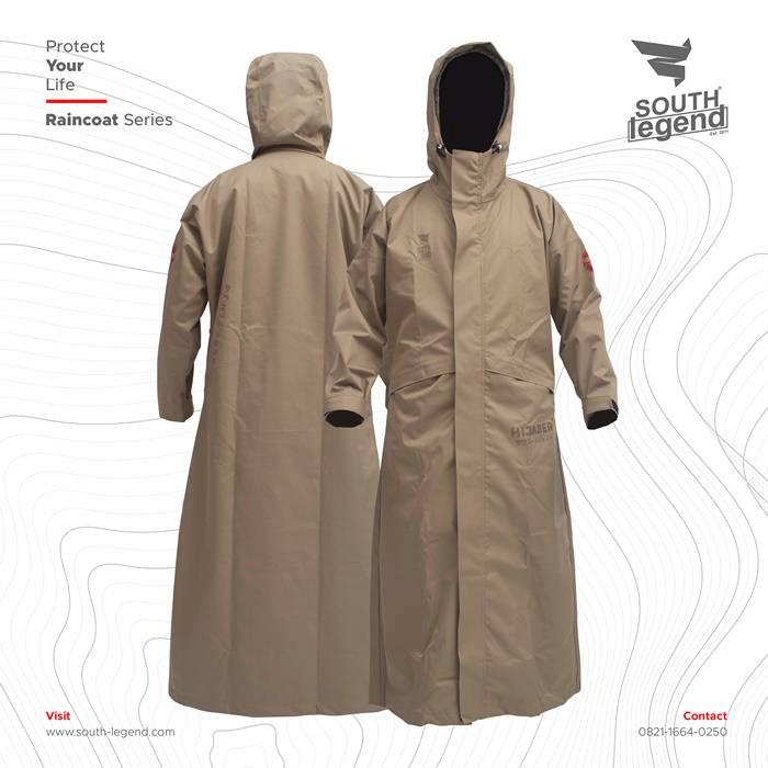 South Legend - Jas Hujan Hijabers XL Coklat - Harga Reseller Termurah ...
