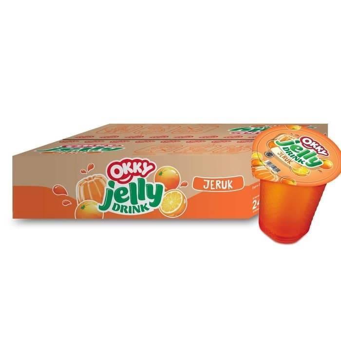 Toko Dua Putra - Okky Jelly Drink Rasa Jeruk Cup 150ml (karton) - Harga Reseller Termurah ...