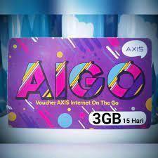 IDJ Store Voucher Aigo 3GB 15Hari - Harga Reseller Termurah Januari 2025