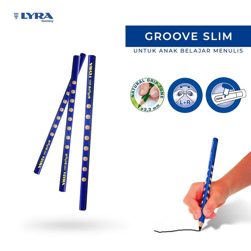 Lyra - Pesil Groove Slim HB 1760100 HB 8mm - off - Harga Reseller Termurah Desember 2024