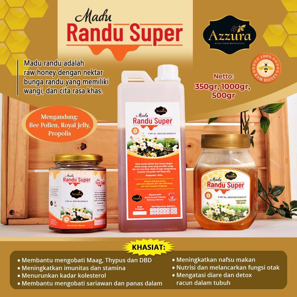 Madu Azzura - Madu Randu Super 1000gr Manis - Harga Reseller Termurah Januari 2025
