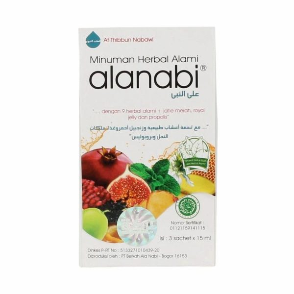 Alanabi Minuman Herbal alami thibbun nabi 45 ML ALANABI - Harga ...