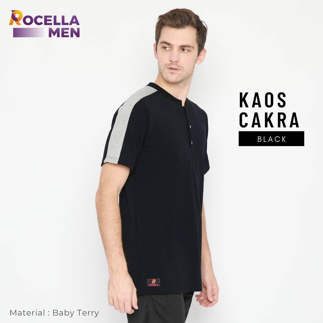 ROCELLA - Rocella Kaos Cakra XXL XXXL Black - Harga Reseller Termurah ...