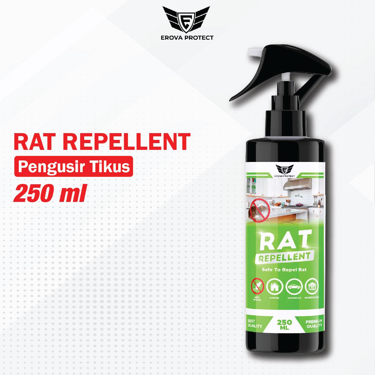 EROVA PROTECT Rat Repellent Obat Pengusir dan Pembasmi Tikus Spray Rat ...
