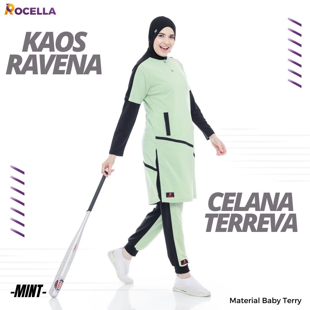 ROCELLA - Rocella Setelan Ravena Terreva L XL mint