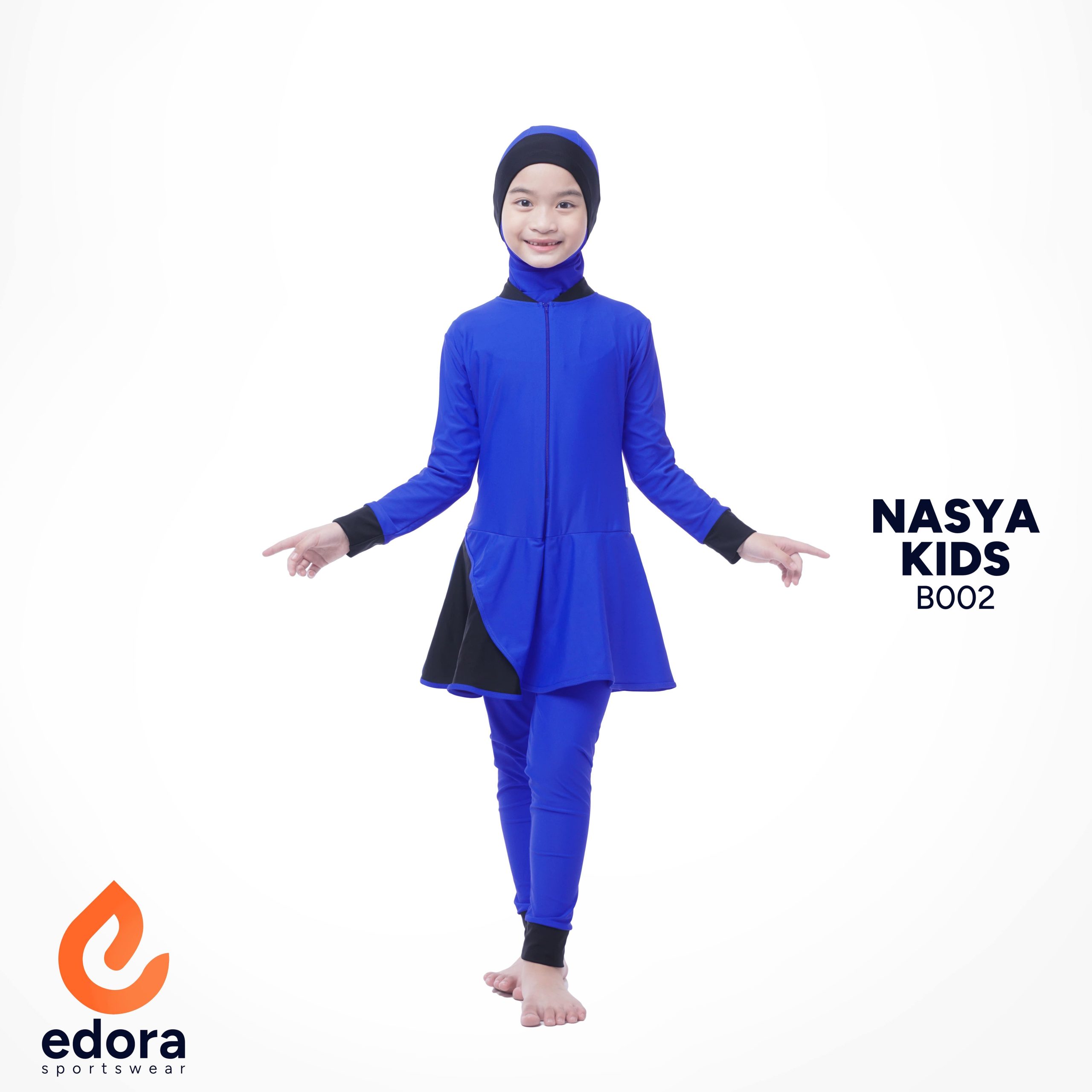 EDORASPORTSWEAR - Baju Renang Muslimah Anak SD Edora Nasya Kids M NASYA ...