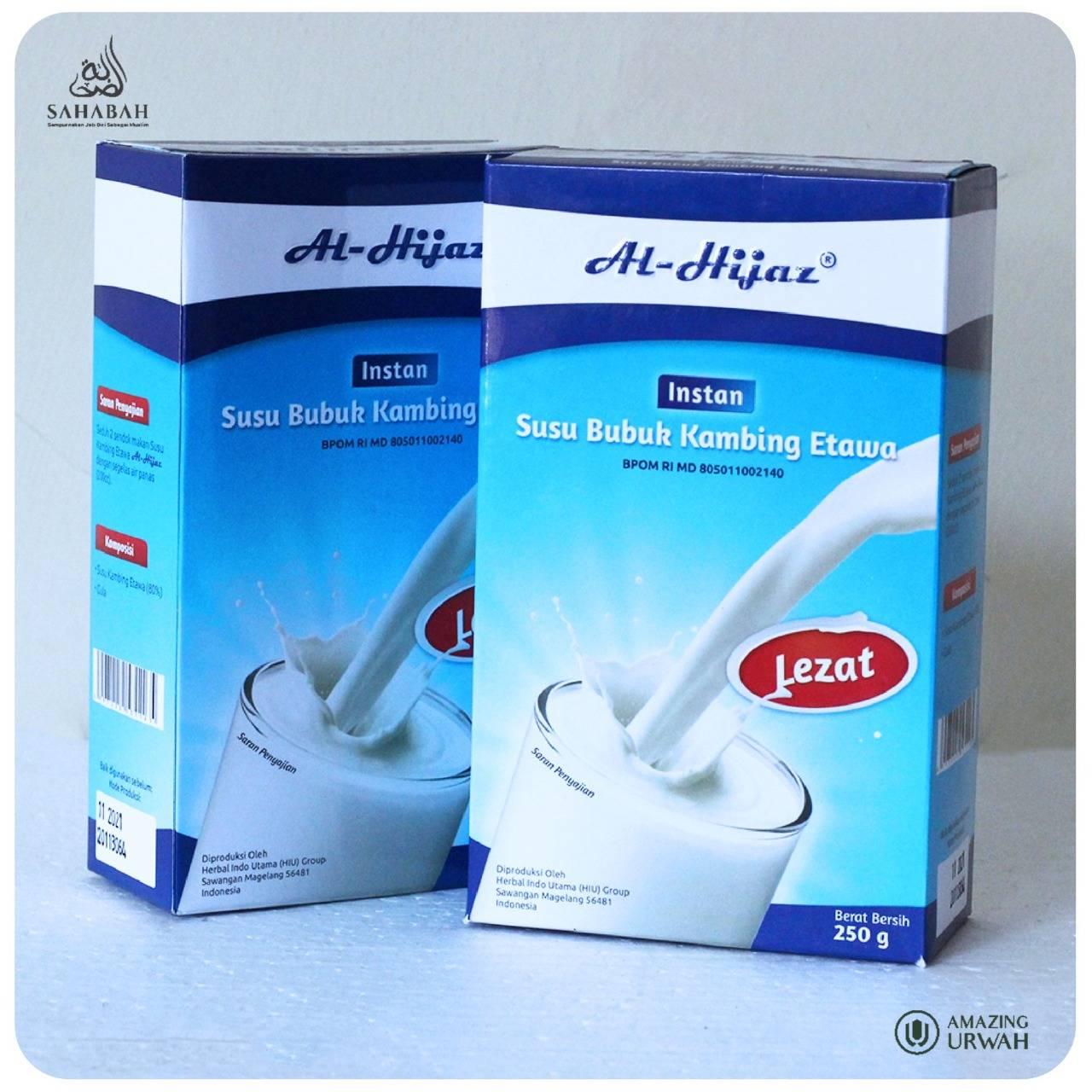 Sahabah Store - Susu Bubuk Kambing Etawa Al Hijaz 250g Original