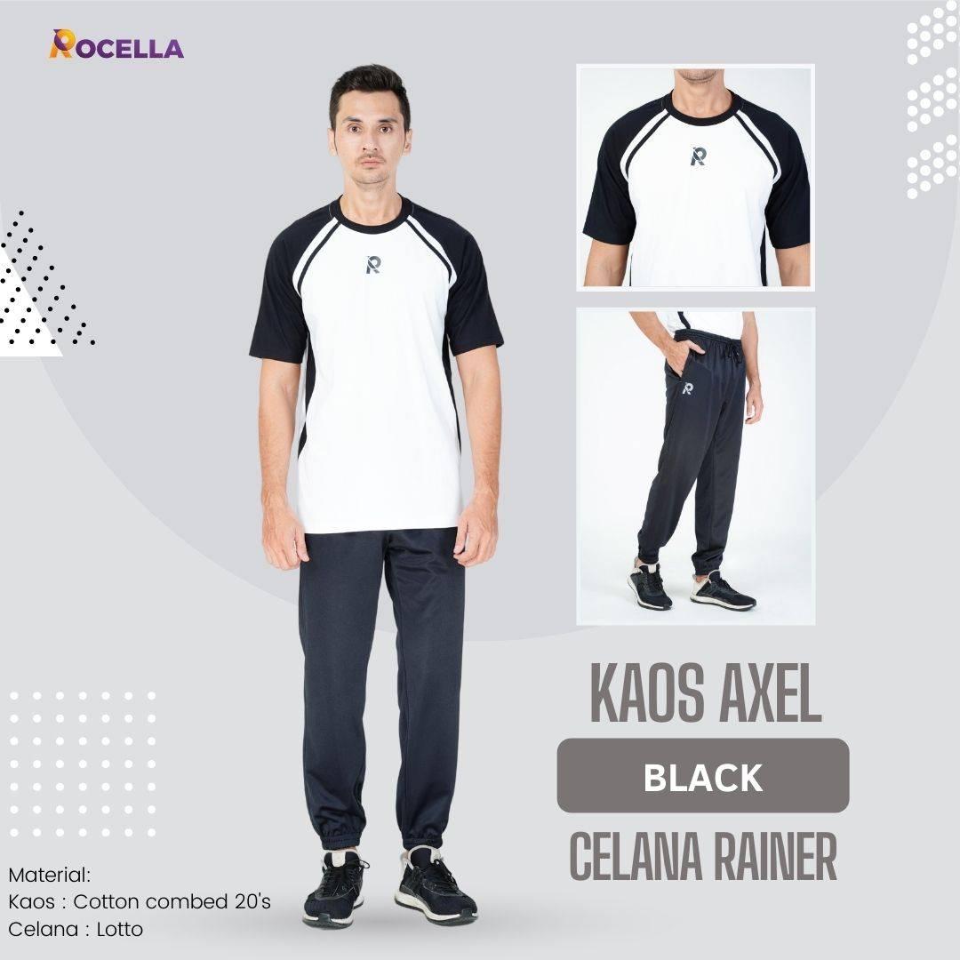 ROCELLA - Rocella Setelan Axel Rainer L XL Black
