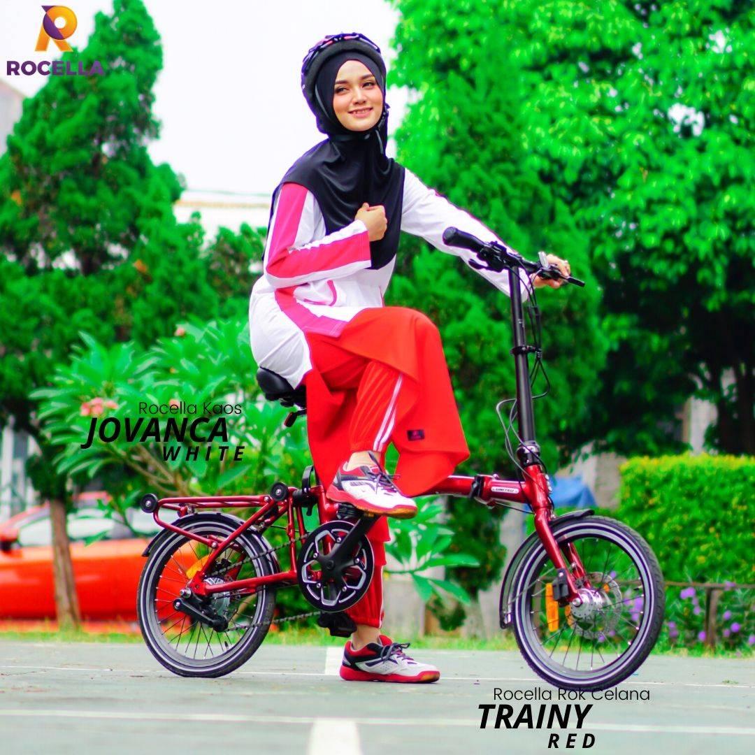 ROCELLA - Rocella Rok Celana Trainy S M Red - Harga Reseller Termurah ...