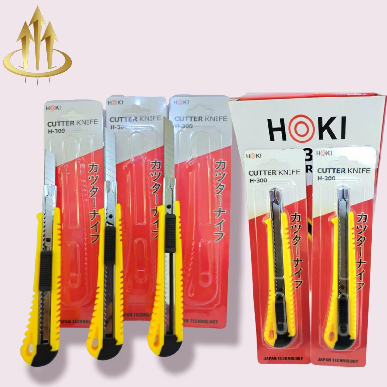 Kater H-300 '' HOKI '' Cutter kecil tajam kuat murah 8 cm x 1cm random ...