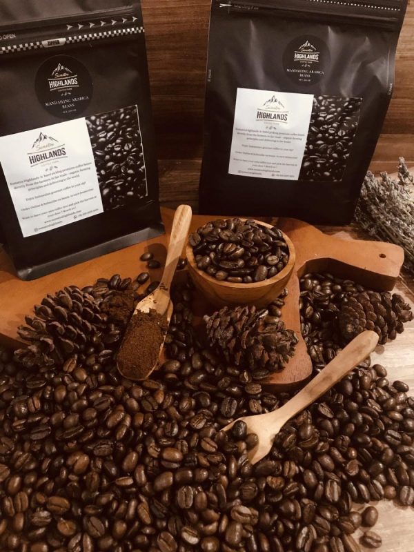 Sumatra Highlands - MANDAILING ARABICA COFFEE POWDER/BIJI 200 GR 300GR ...