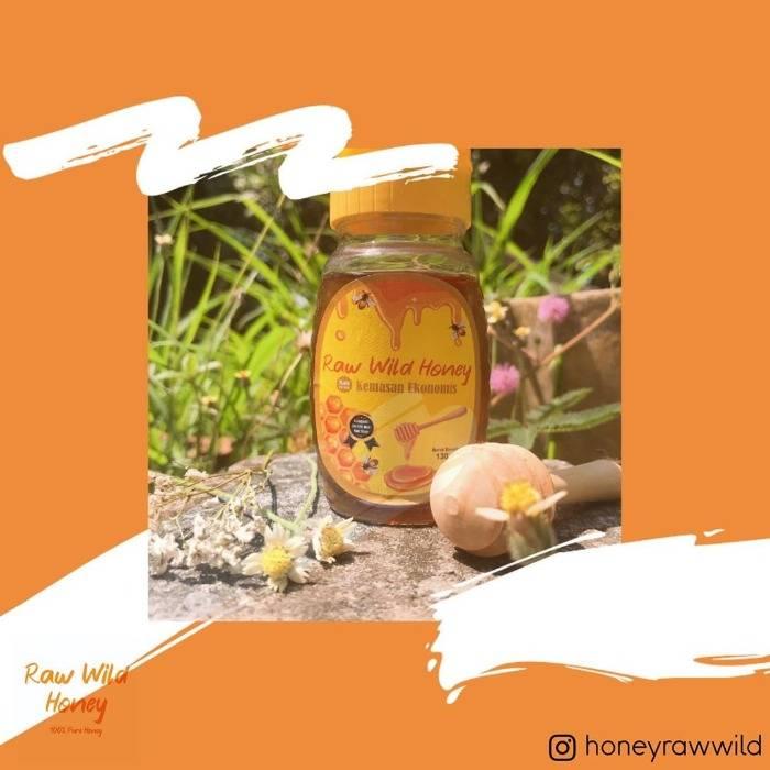 Raw Wild Honey - Madu Anak Kemasan Ekonomis 130 gram - off - Harga Reseller Termurah Juli 2024