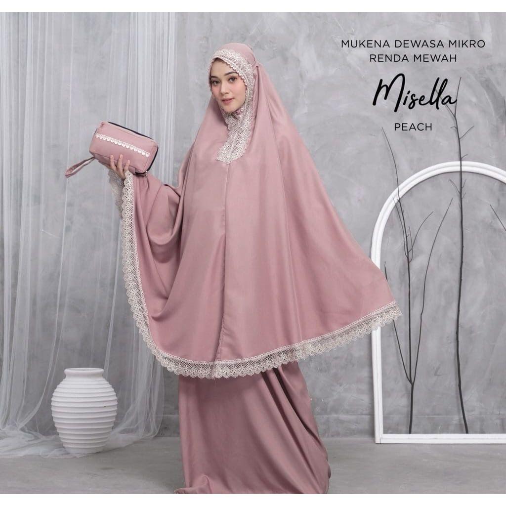 qayd - Mukena 2in1 Misella Katun Mikro Premium