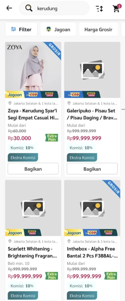Tutorial Menggunakan Kode Voucher di Aplikasi Evermos - Evermos
