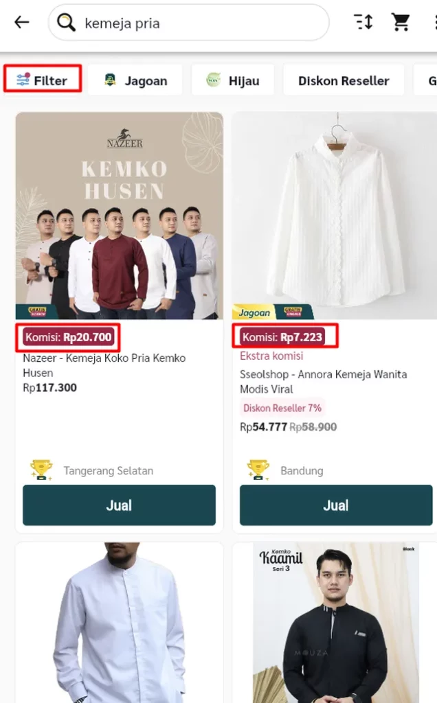 Cari Produk Makin Mudah dengan Fitur Pencarian - Evermos