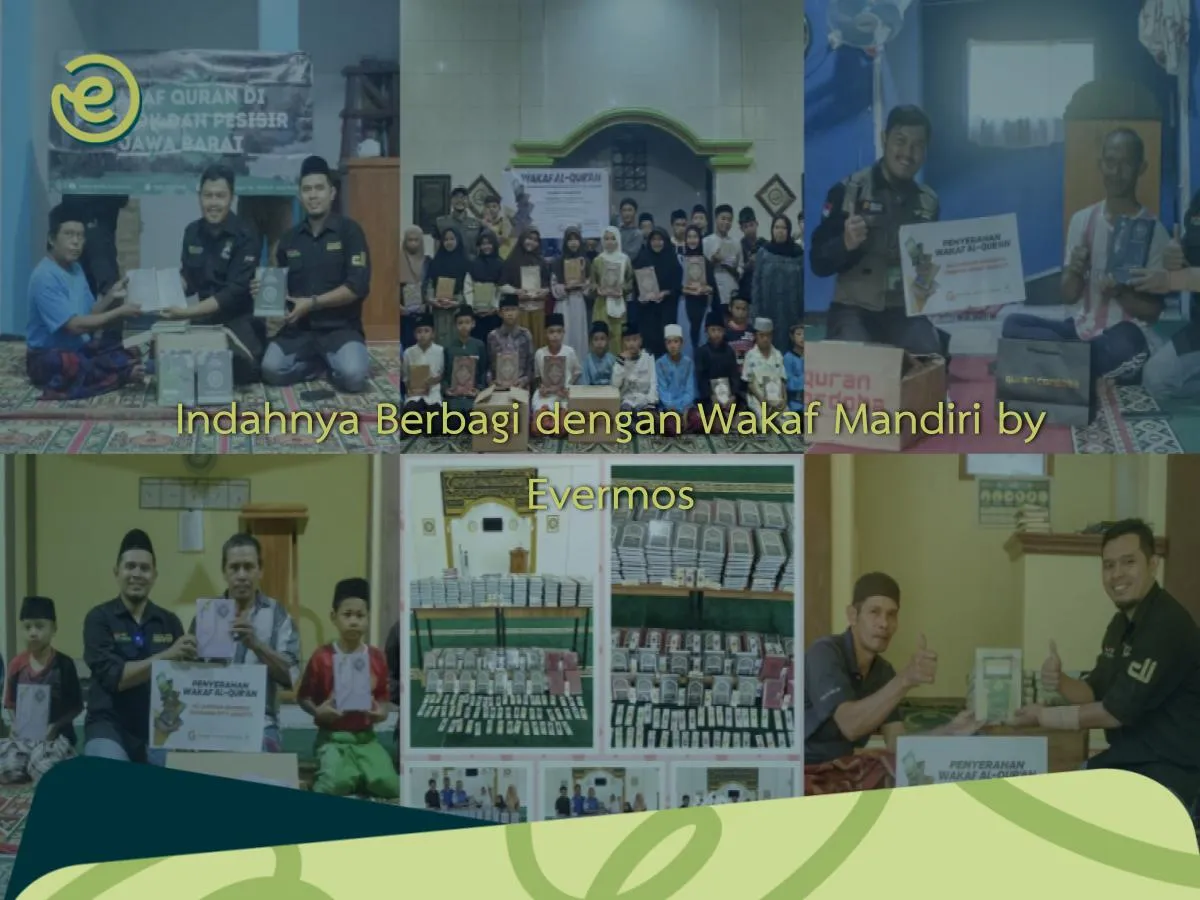 Mudahnya Berbagi Kebaikan Lewat Wakaf Mandiri Evermos, Yuk Ikutan!