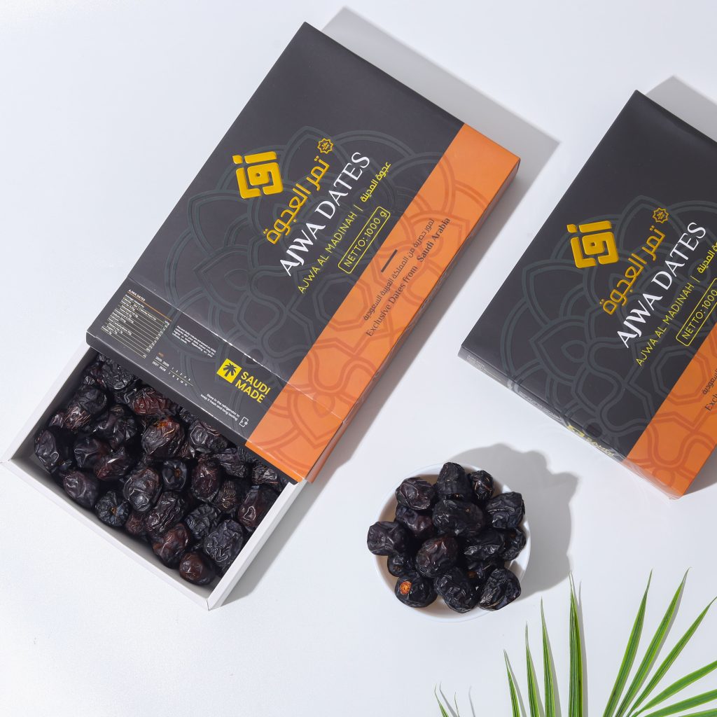 Aliya - Kurma Ajwa Awaly Premium 1 Kg 1 Kg Hitam