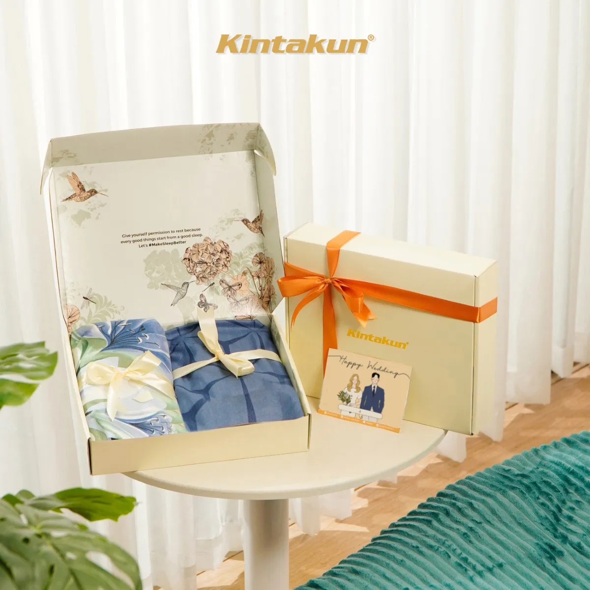 Kintakun - Hampers Kintakun Hi-Breath Sprei Enak Adem Lembut untuk Hari ...